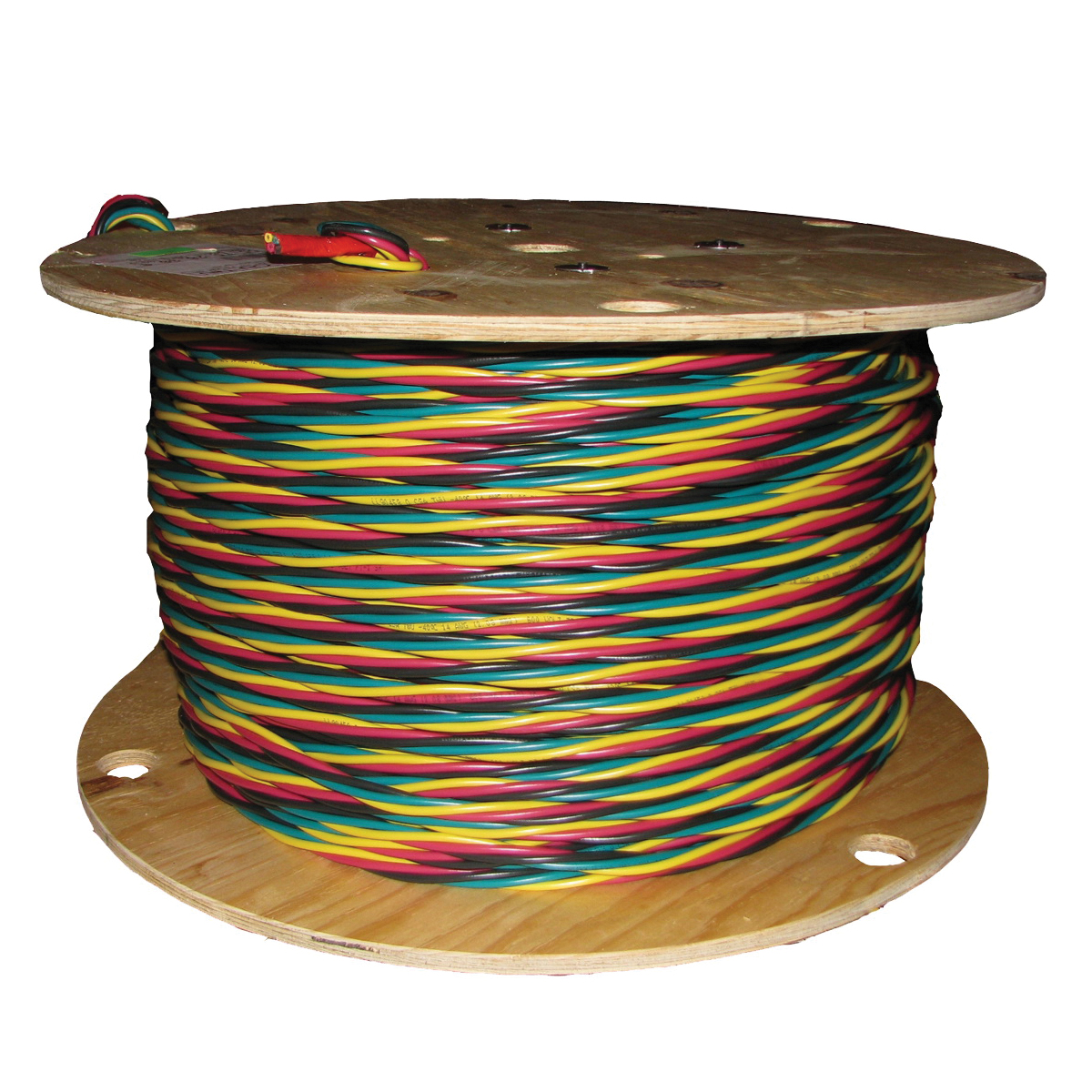 Boshart Industries TWU14-4 Pump Cable, 600 V, (4) #14 AWG Stranded ...