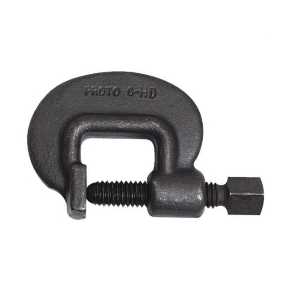 Proto® J11/2-HD Extra Heavy Duty C-Clamp, 1-3/8 in D Throat, 5/8 in ...